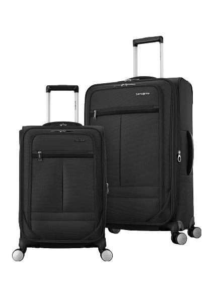 SAMSONITE Element Softside Expandable Spinner Luggage Set - Black