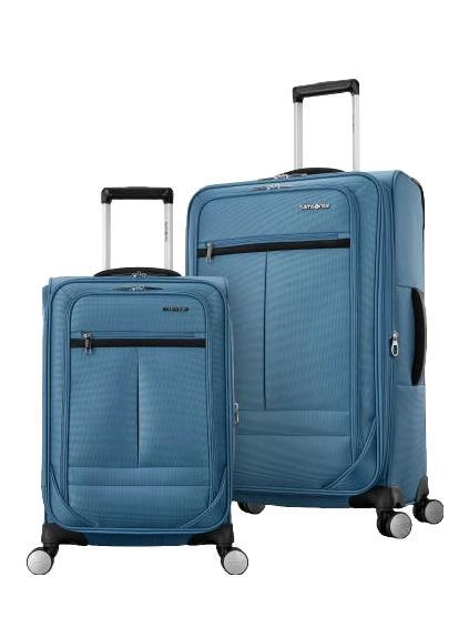 SAMSONITE Element Softside Expandable Spinner Luggage Set - Captains Blue