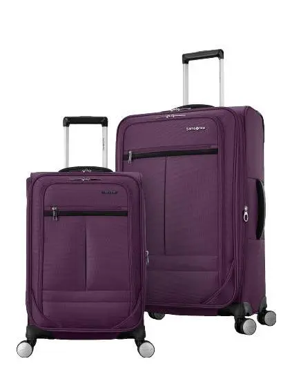 SAMSONITE Element 2-piece Soft-sided Luggage Set - Purple