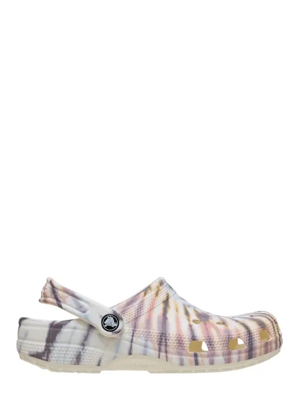 CROCS Classic Tie Dye Clog - Chalk