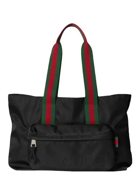 Gucci Large Logo Tote - Black