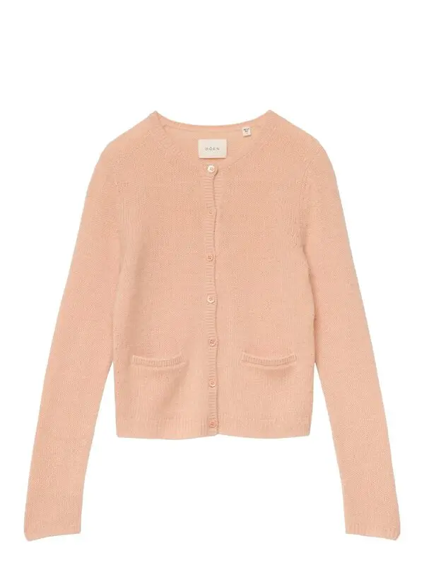 DÔEN Cardigan Thea Cashmere - Light Pink