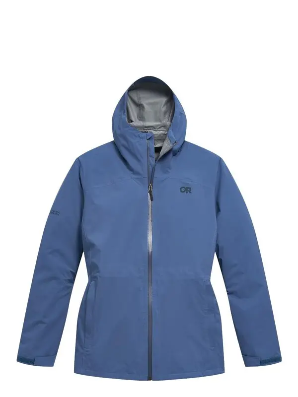 OUTDOOR RESEARCH Stratoburst Stretch Rain Hooded Jacket - Skyline