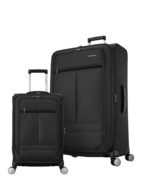 SAMSONITE Element 2-piece Soft-sided Luggage Set - Black
