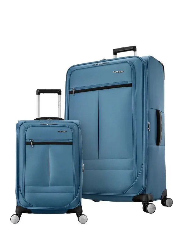 SAMSONITE Element 2-piece Soft-sided Luggage Set - Captains Blue