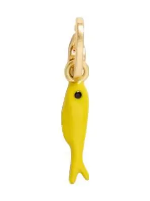 Clare V. Enamel Sardine Charm - Yellow