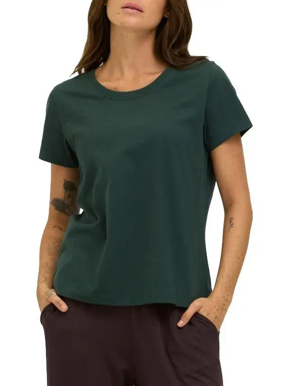 THREADS 4 THOUGHT Emmy Essential Organic Cotton T-shirt - Alpine