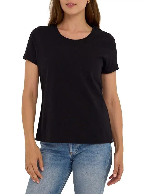 THREADS 4 THOUGHT Emmy Essential Organic Cotton T-shirt - Black