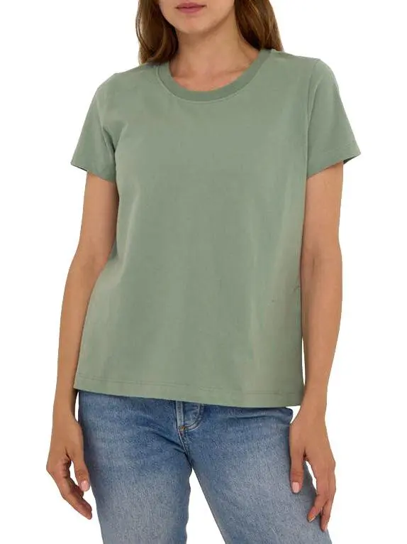 THREADS 4 THOUGHT Emmy Essential Organic Cotton T-shirt - Wasabi
