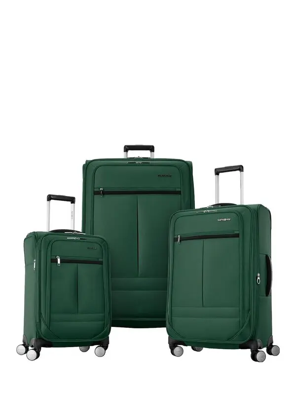 SAMSONITE Element 3-piece Soft-sided Luggage Set - Bistro Green