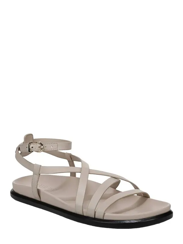 Naturalizer Fame Ankle Strap Sandals - Ivory Mist
