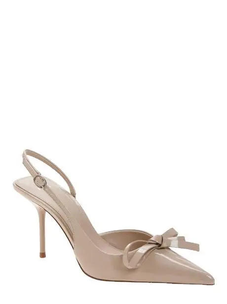 Mango Coreo Slingback Pumps - Sand