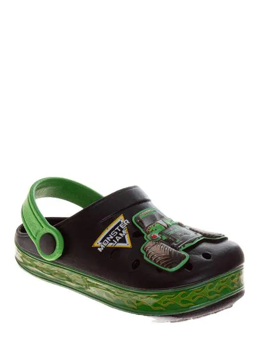 MONSTER JAM Megalodon Clogs - Black Green