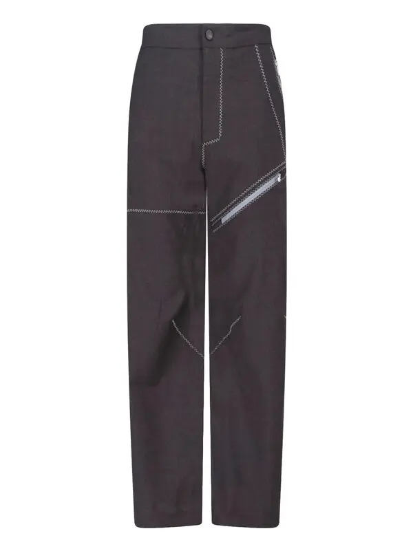 KIKO KOSTADINOV Zip Pants - Brown
