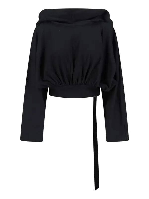 Rick Owens College Gimp Hoodie - Black