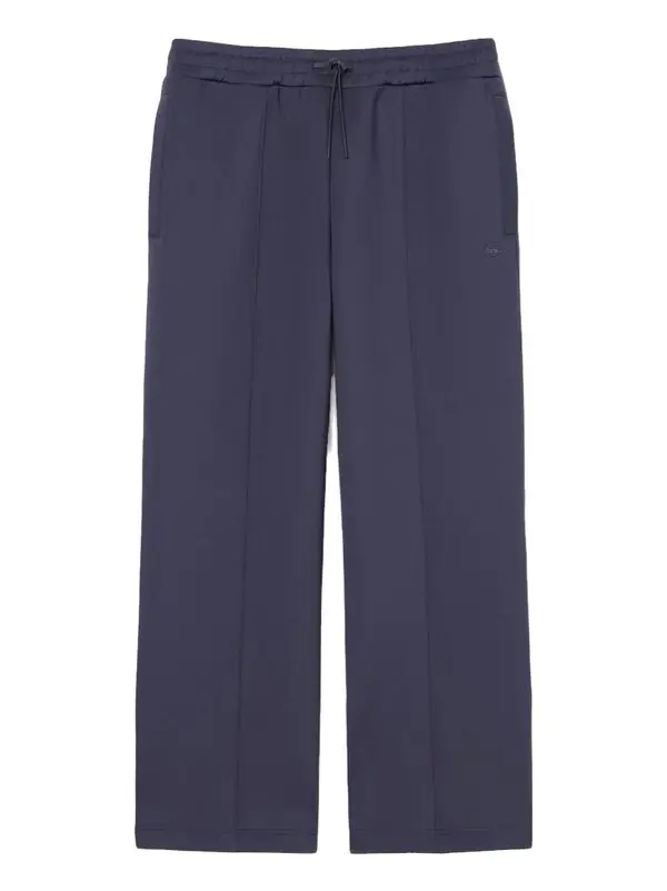 Lacoste Loose Wide Leg Track Pants - Graphite