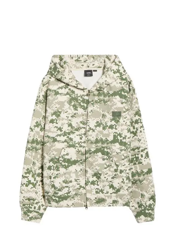 VANS Loose Fit Premium Fleece Zip Hoodie - Digi Camo