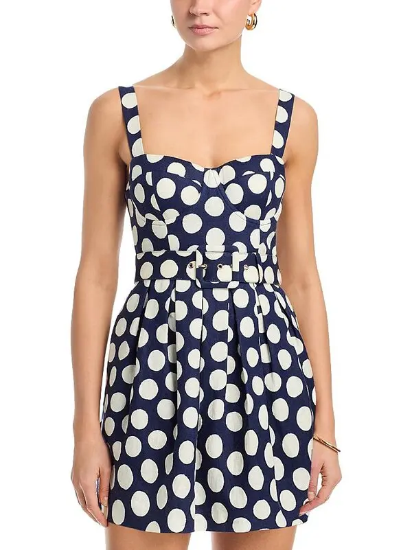 Cara Cara Etna Dress - Celeste Dot Navy