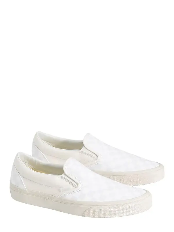 VANS Classic Slip On Sneakers - Blanc