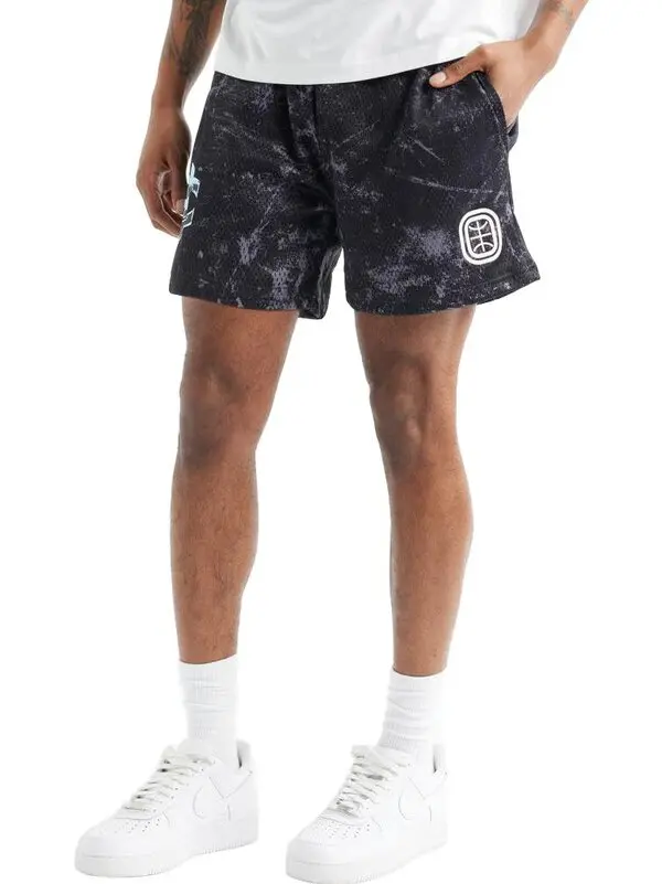 OVERTIME Mesh Shorts - Black