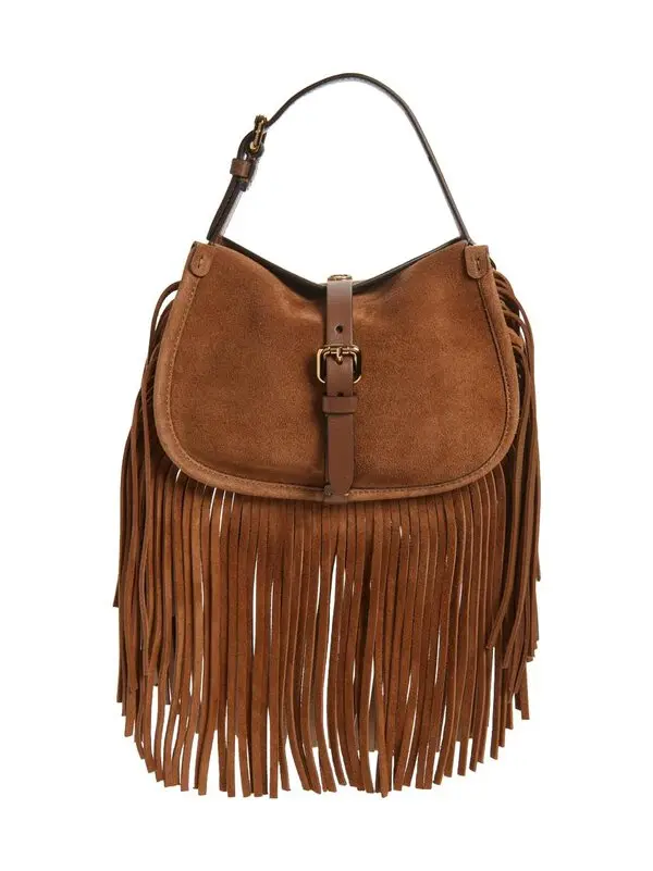 Etro Small Fringe Bag - Biscotto