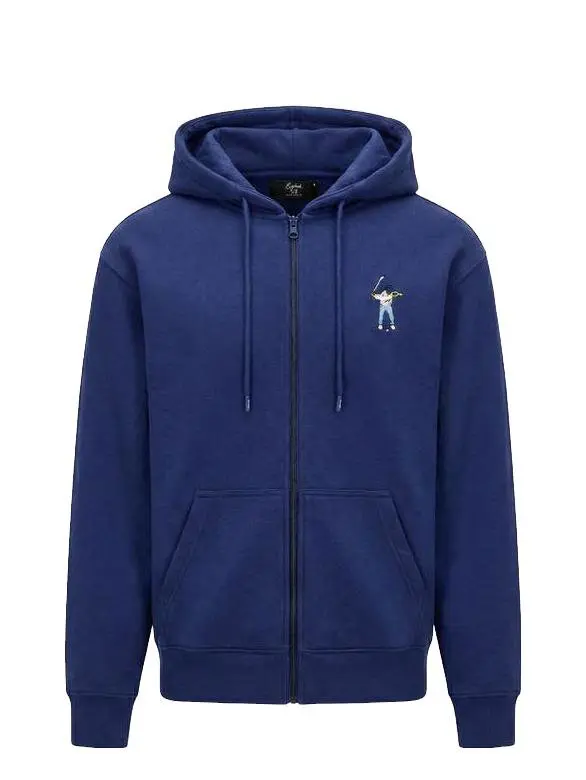 EASTSIDE GOLF Swingman Full Zip Hoodie - Blue Void