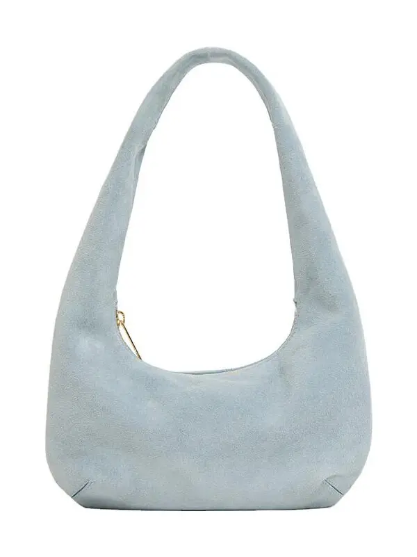 MANSUR GAVRIEL Mini Gnocchi Bag - Baby Blue Suede