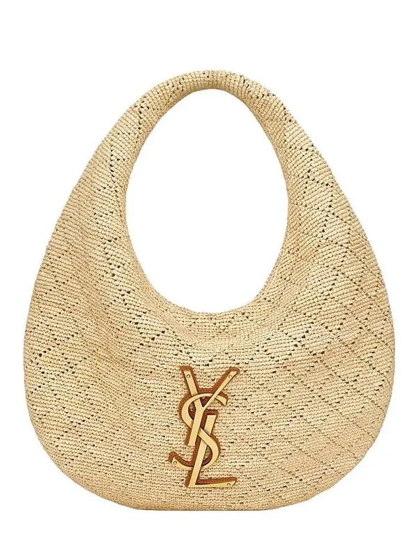 Saint Laurent Icare Hobo Bag - Natural