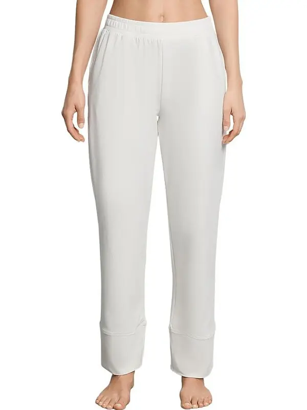 Hanro Natural Living 7/8 Sweatpants - Misty White