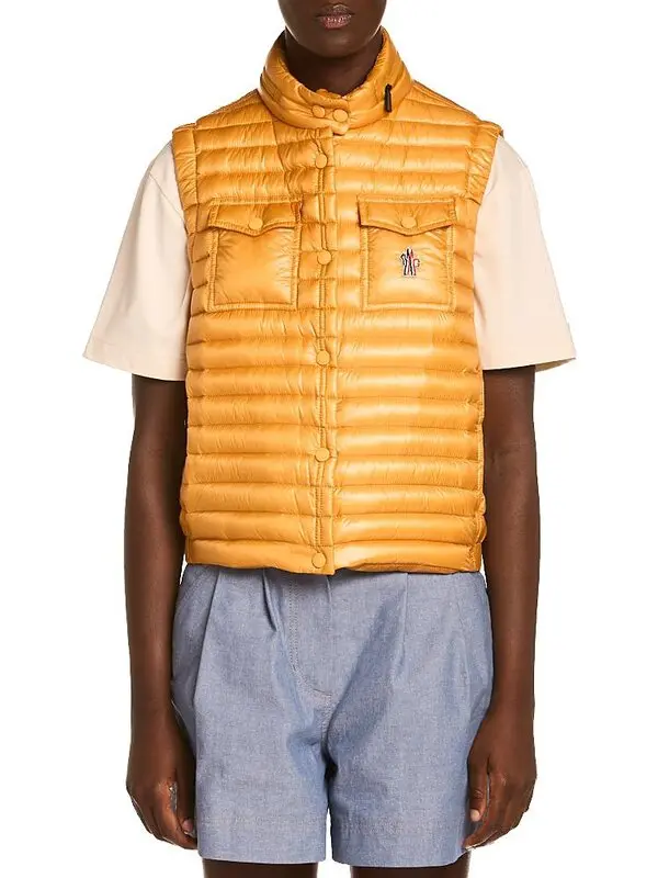 Moncler Gumiane Down Vest - Yellow