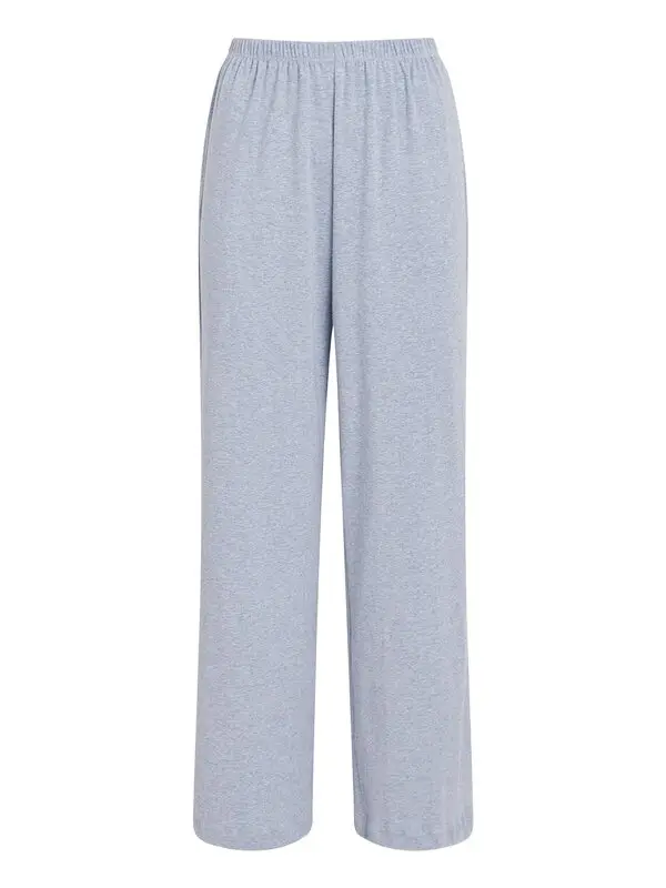 LESET Cotton Nando Relaxed Sweatpants - Blue