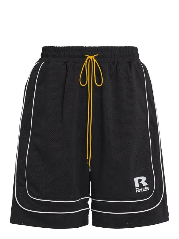 Rhude Mesh Basketball Shorts - Black