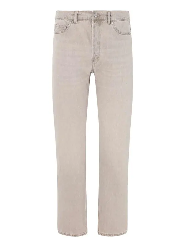 Our Legacy First Cut Straight-leg Jeans - Beige