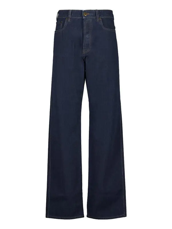 Miu Miu Wide-leg Denim Jeans - Blue