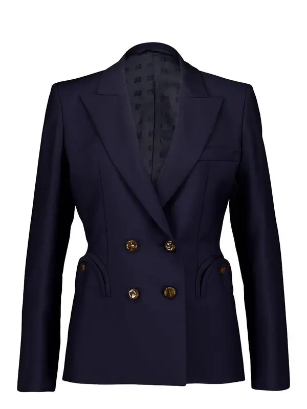 BLAZÉ MILANO First Class Double-breasted Blazer - Blue