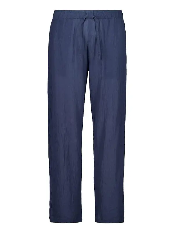 Spiritum Tulum Organic Cotton Baggy Trousers - Blue