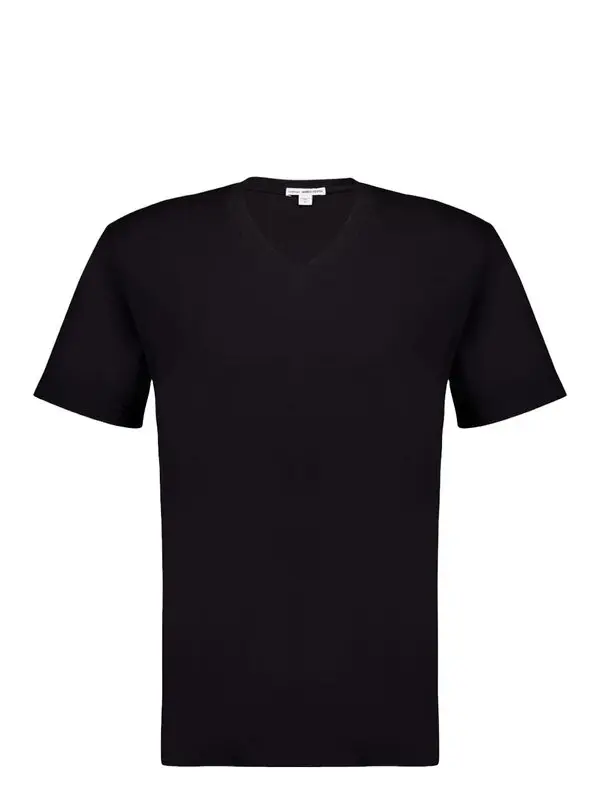 JAMES PERSE Classic V-neck T-shirt - Black
