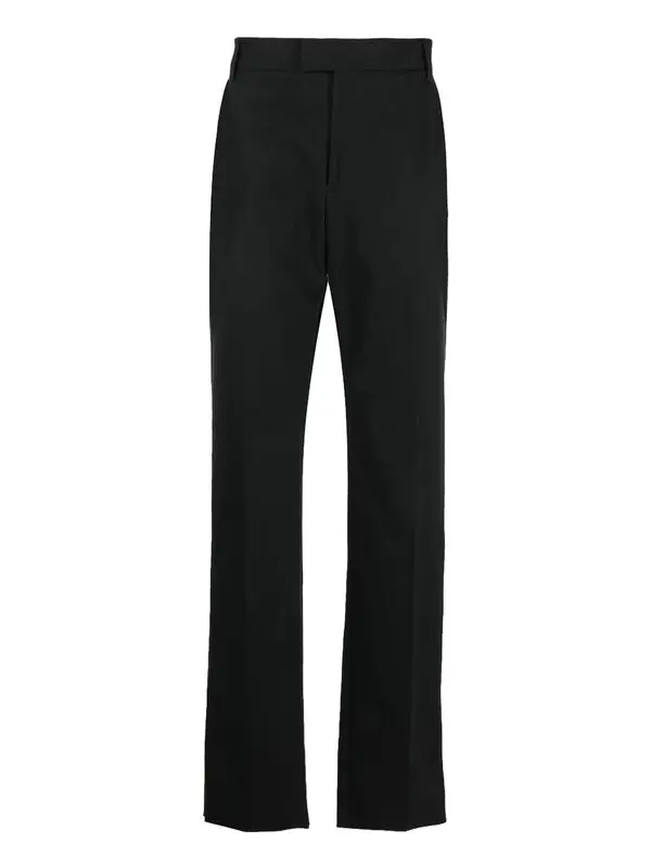 Alexander McQueen Classic Straight Trousers - Black