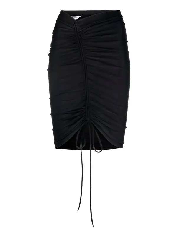 Balenciaga Slim Fit Mini Skirt - Black