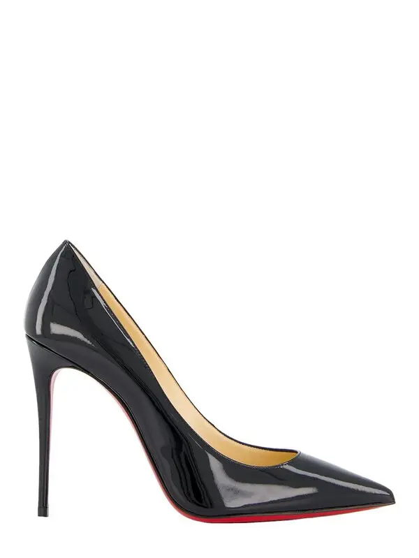 CHRISTIAN LOUBOUTIN Kate 100mm Leather Pumps - Black
