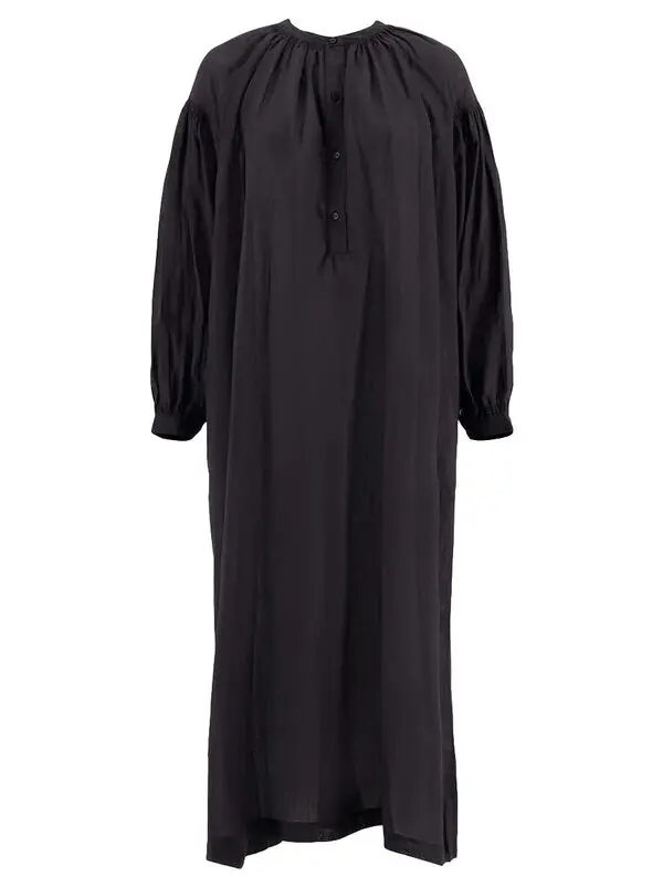 Su Paris Mayunga Longline Dress - Black