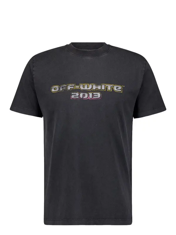 Off-White Digit Bacchus Crew-neck T-shirt - Black