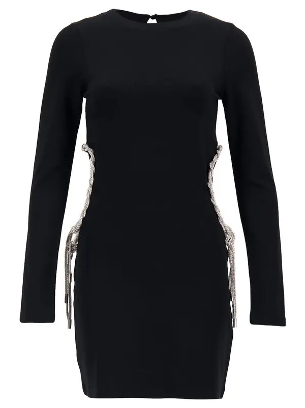PAULA Afrodite Short Dress With Cut-out Openings - Black