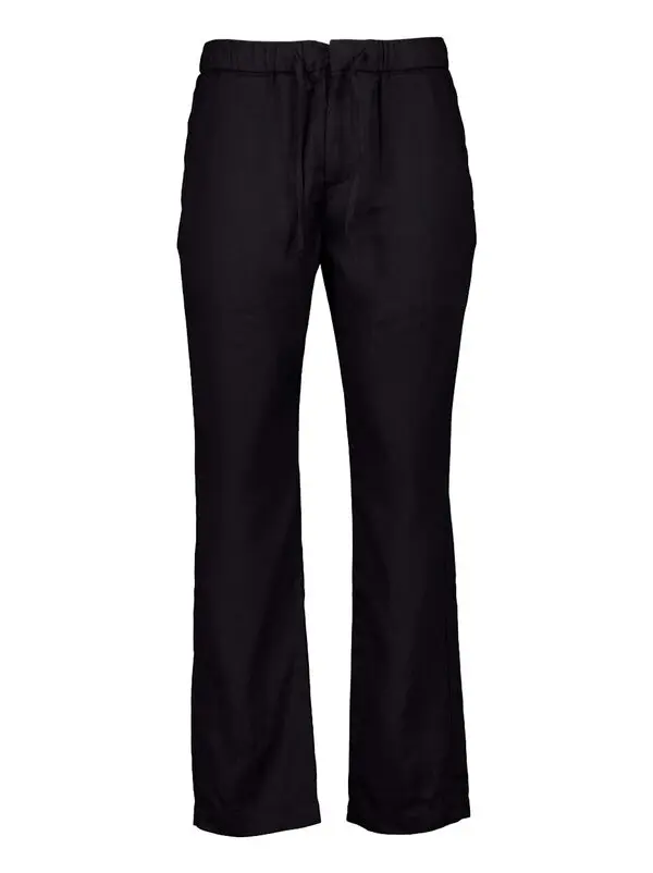 Frescobol Carioca Oscar Linen Trousers - Black