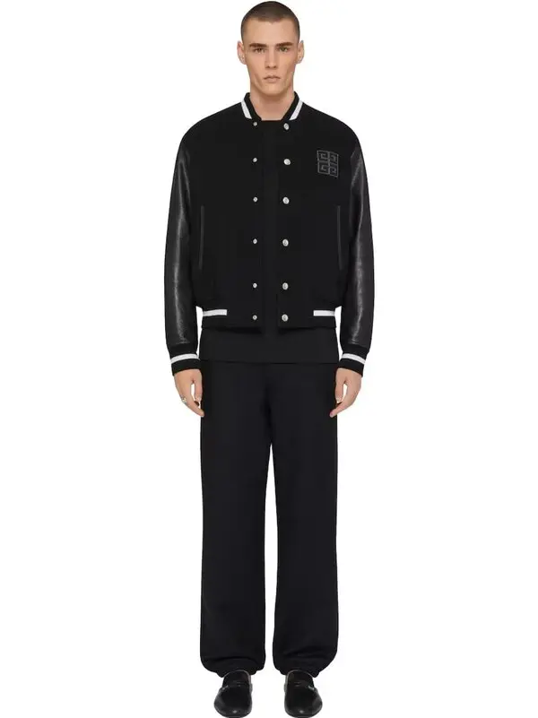 Givenchy 4g Varsity Jacket - Black