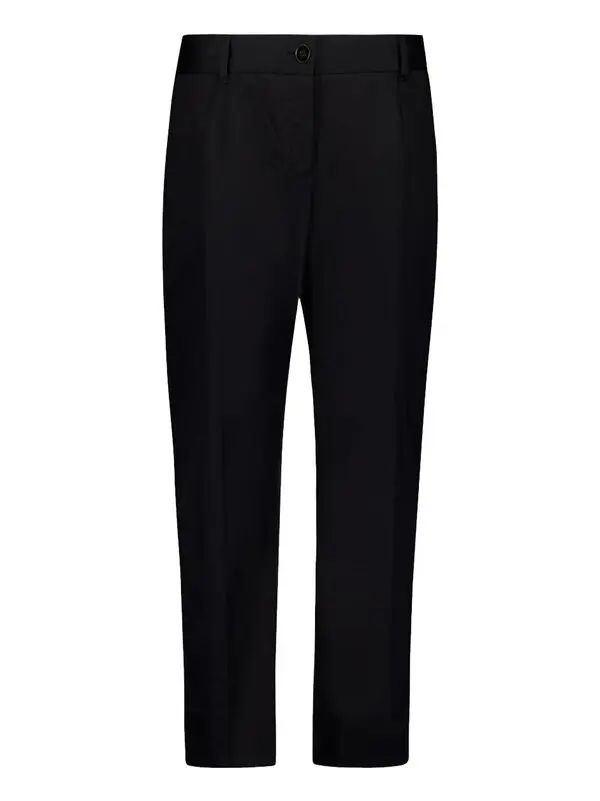 Dolce & Gabbana Cropped Tailored Trousers - Black