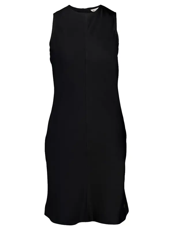 Ami Straight Short Dress - Black