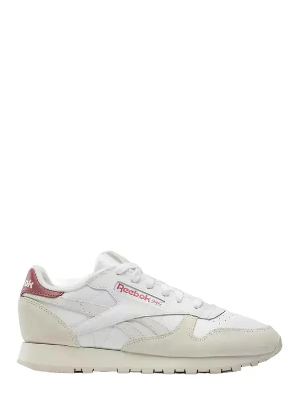 REEBOK Perforated Leather Sneakers - White