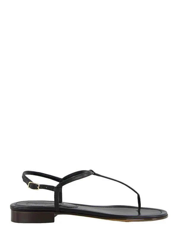 EMME PARSONS Calfskin Cecilia Sandals - Black