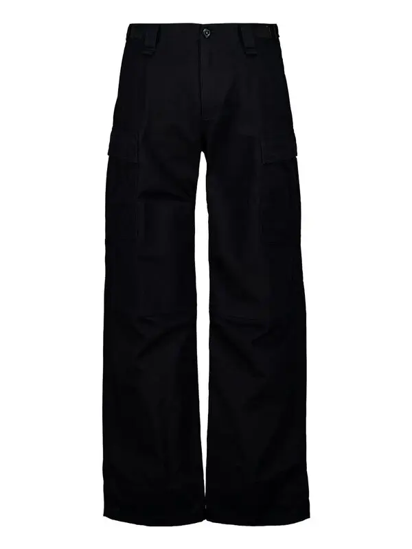 Balenciaga Cotton Straight-fit Cargo Pants - Black